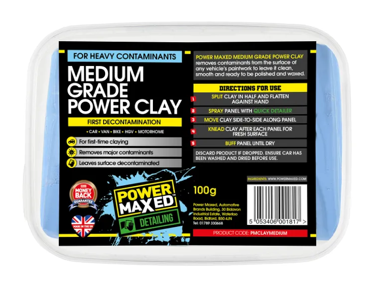 Power Clay is a professional grade chemical resistant clay bar ...